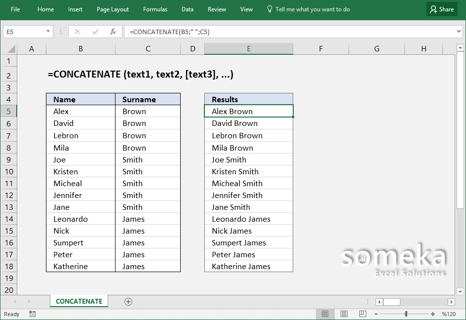 Using Concatenate Function In Excel Vrogue