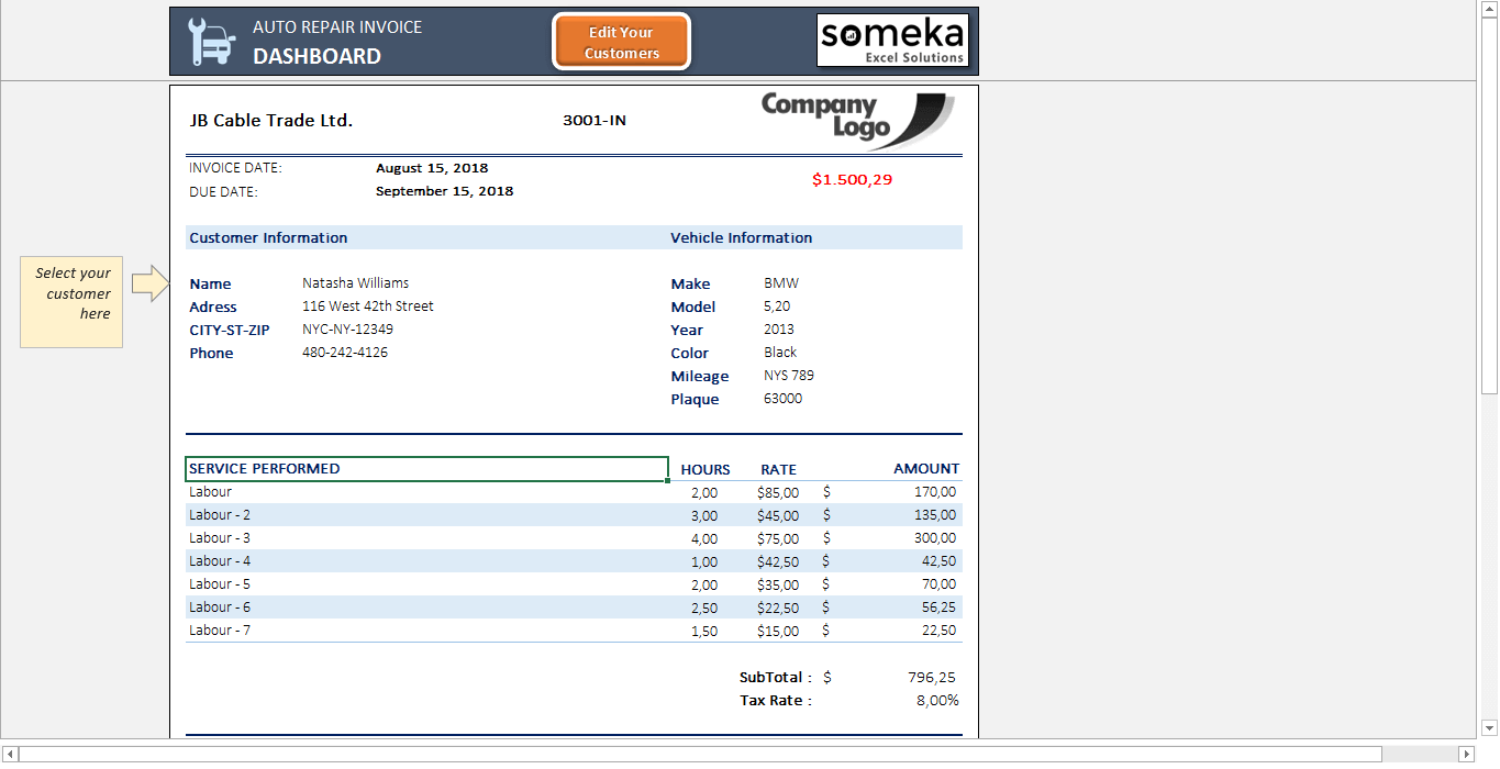 Open source auto repair invoice software - snosong Open source auto repair invoice software - snosong