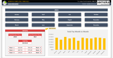Excel Templates | Google Sheets Templates | Someka.net