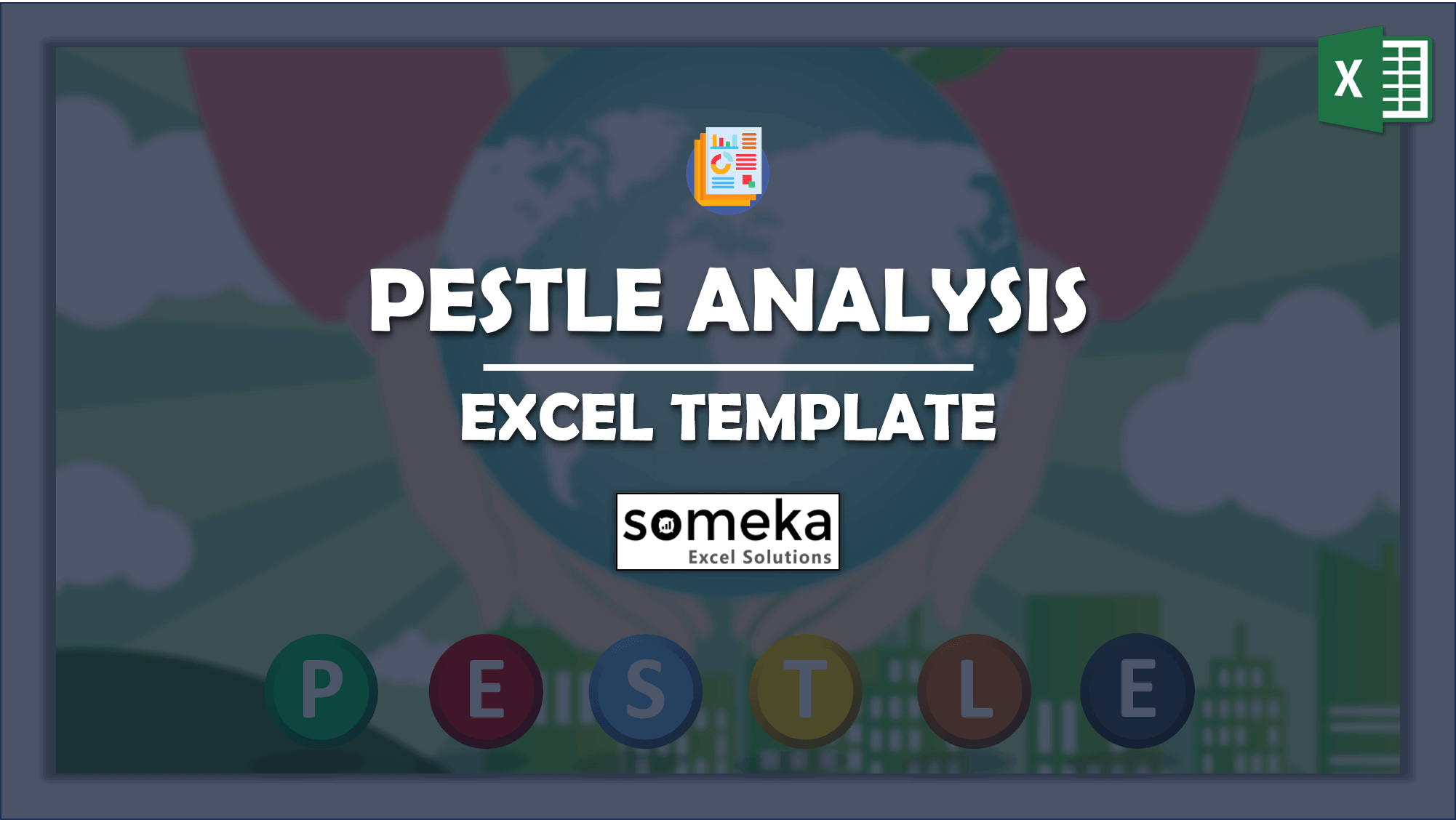 PESTLE Analysis Excel Template STEEP Analysis Spreadsheet