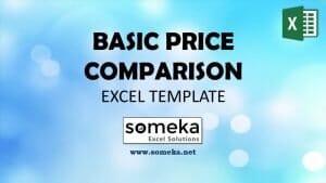 Vendor Comparison Excel Template | Cost Comparison Sheet
