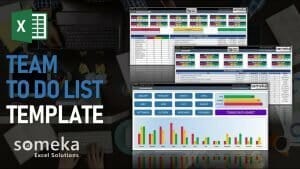 Team To Do List Excel Template | Employee Task List Template