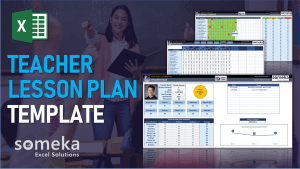 Lesson Plan Excel Template | Lesson Planner for Teachers