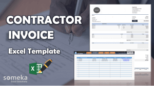 Contractor Invoice Excel Template | Billing Format for Contractors