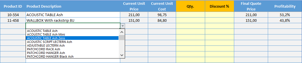 Wholesale Price Calculator Excel Template | Wholesale Pricing Sheet Wholesale Price Calculator Excel Template | Wholesale Pricing Sheet
