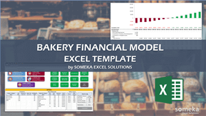 Bakery Financial Model Excel Template