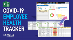 Excel COVID Tracking Spreadsheet | Quarantine Tracker