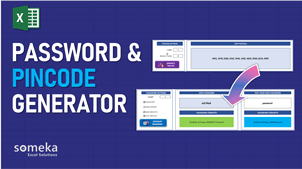 Excel Password Generator | Password and Pin Code Template