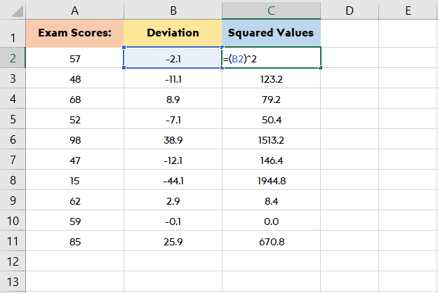 How To Calculate Standard Deviation In Excel Excel Tutorial