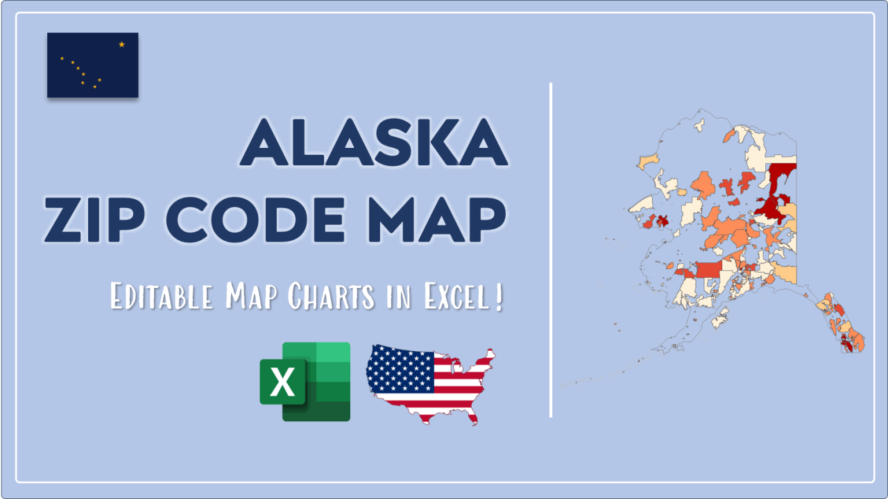 Alaska Zip Code Map And Population List In Excel Alaska Zip Code Map And Population List In Excel