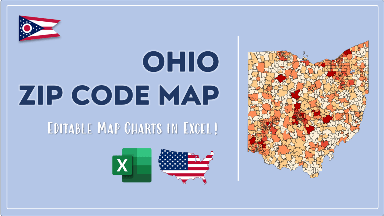 Northeast Ohio Zip Code Map Northeast Ohio Zip Code Map