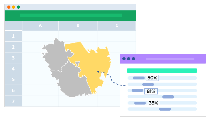  Can Excel Map Zip Codes Map Charts From A Spreadsheet 
