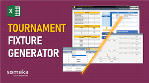Excel Tournament Fixture Generator | Sports Bracket Maker