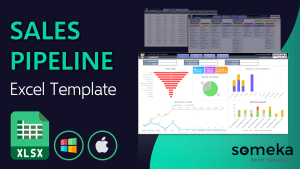 Sales Pipeline Excel Template | Sales Funnel Spreadsheet