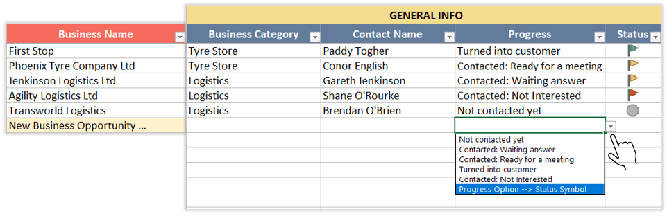 Lead List Template | Customer Follow-Up & Prospect Tracking in Excel Lead List Template | Customer Follow-Up & Prospect Tracking in Excel