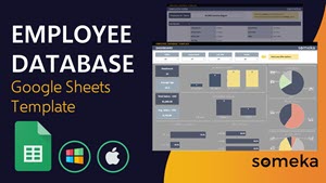 Employee Database Google Sheets Template | HR Database