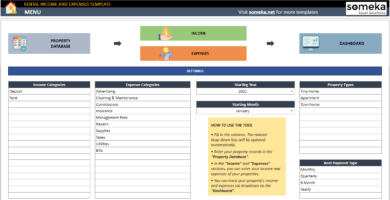 Excel Templates | Google Sheets Templates | Someka.net