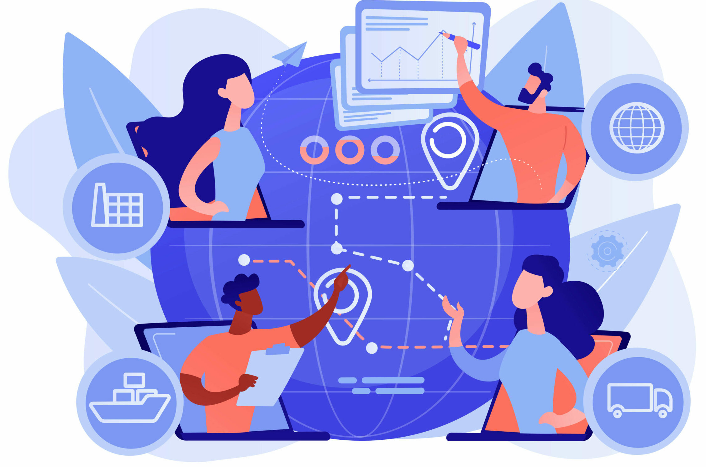 Supply Chain KPI Dashboard Excel Template | Logistics KPIs