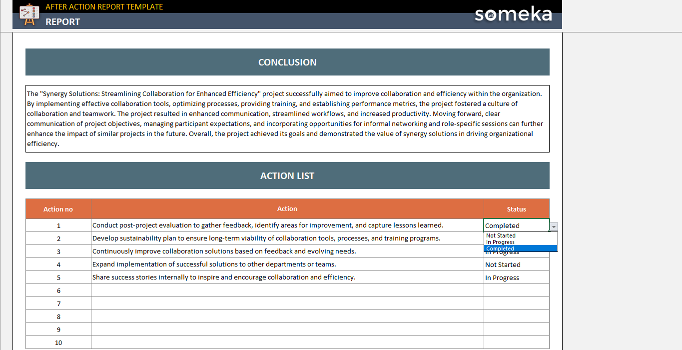After Action Report FREE Template After Action Report FREE Template
