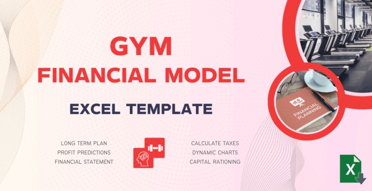 Gym Financial Model Excel Template | Gym Feasibility Study Tool