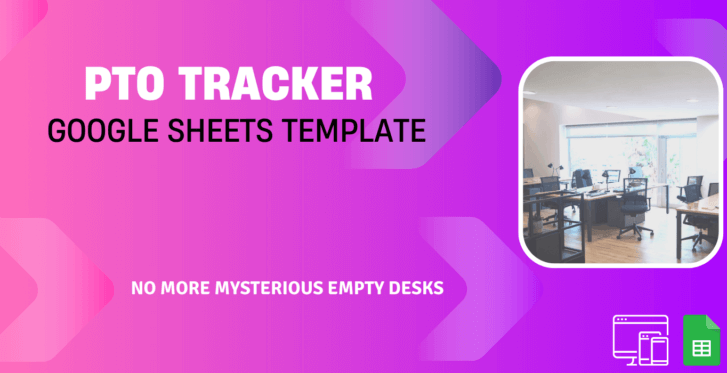 PTO Tracker Google Sheets Template | Personnel Leave Tracking