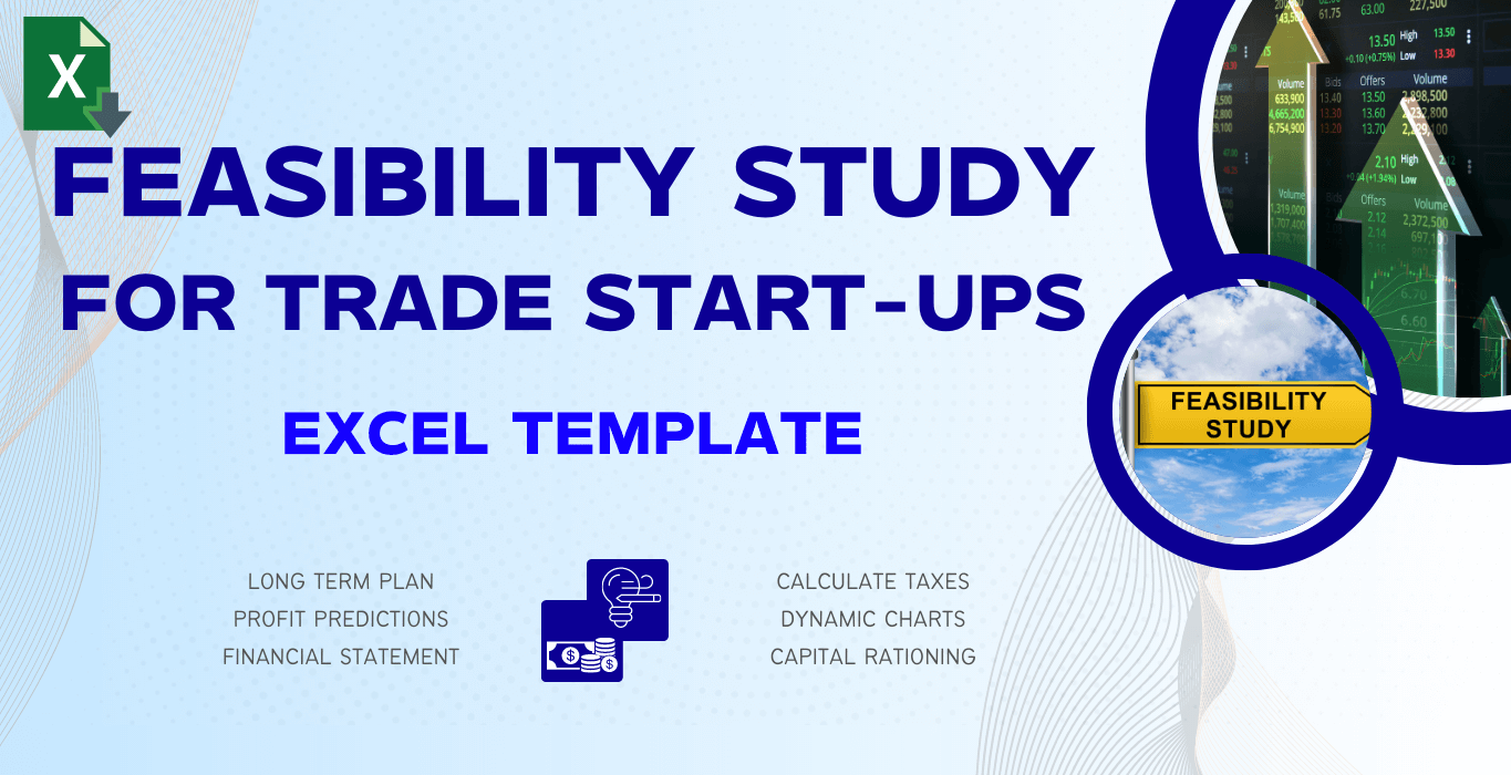 Feasibility Study Excel Template | Projections Spreadsheet
