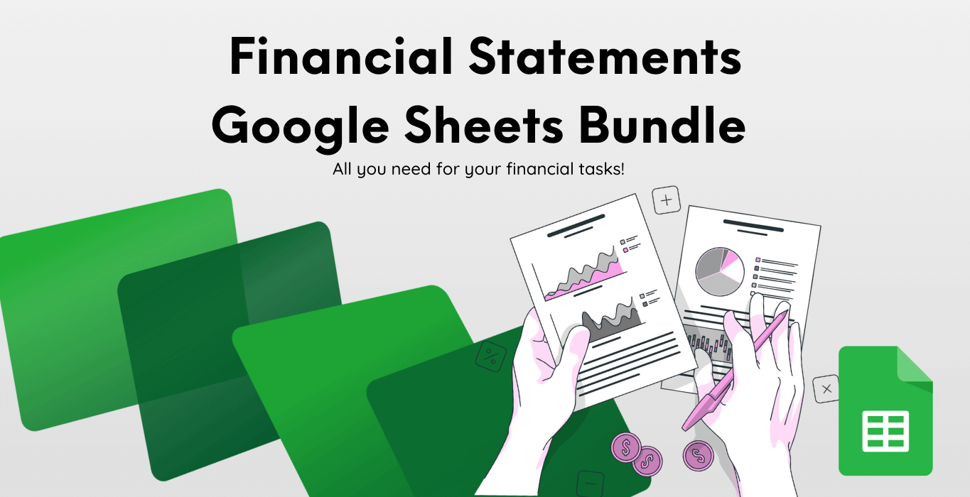 Financial Statements Google Sheets Templates Bundle Sale Financial Statements Google Sheets Templates Bundle Sale
